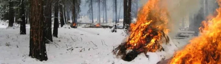 Pile Burning | Inter-Canyon Fire Protection District